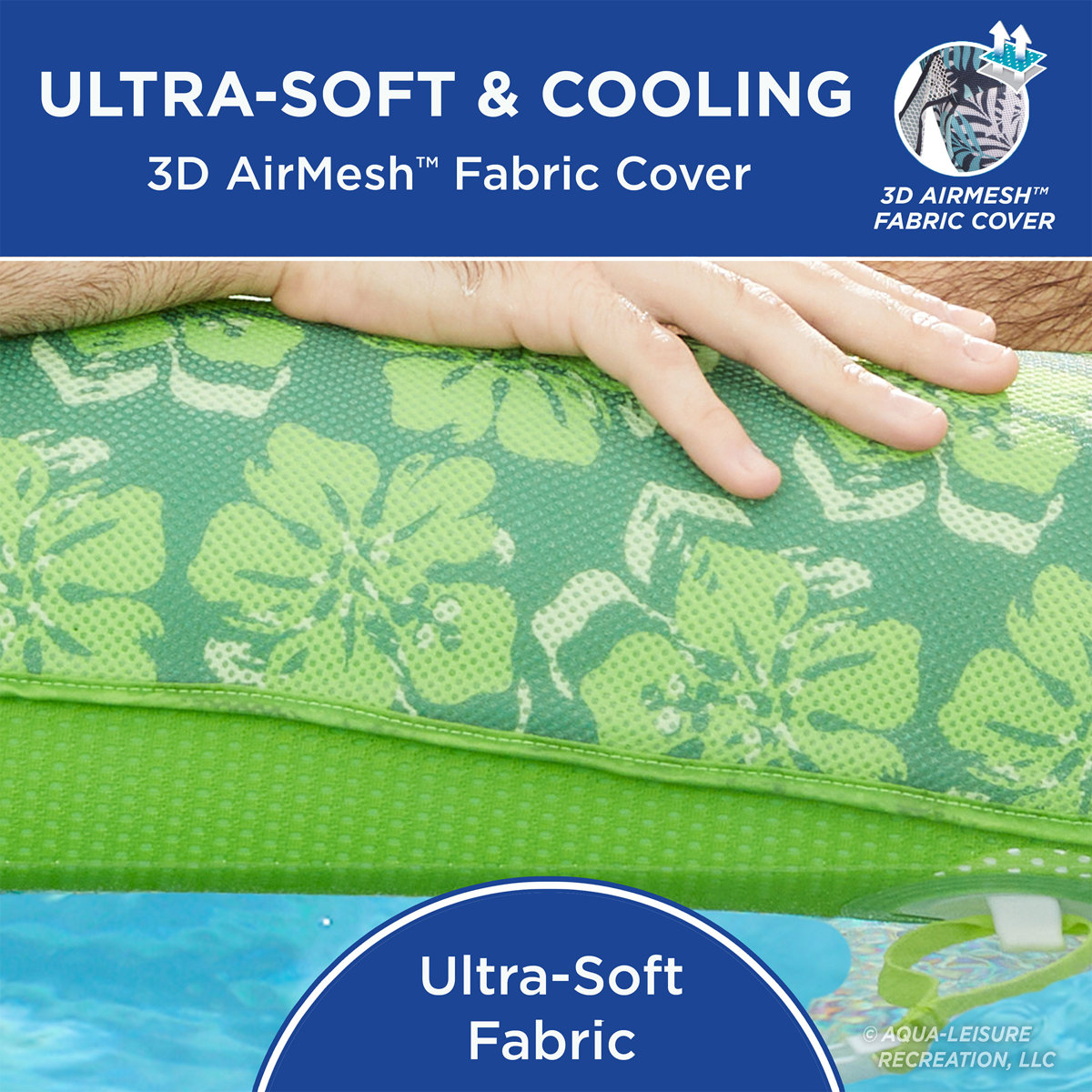 Aqua Leisure Zero Gravity Inflatable Swimming Pool Lounge Chair Float, Green & Reviews | Wayfair